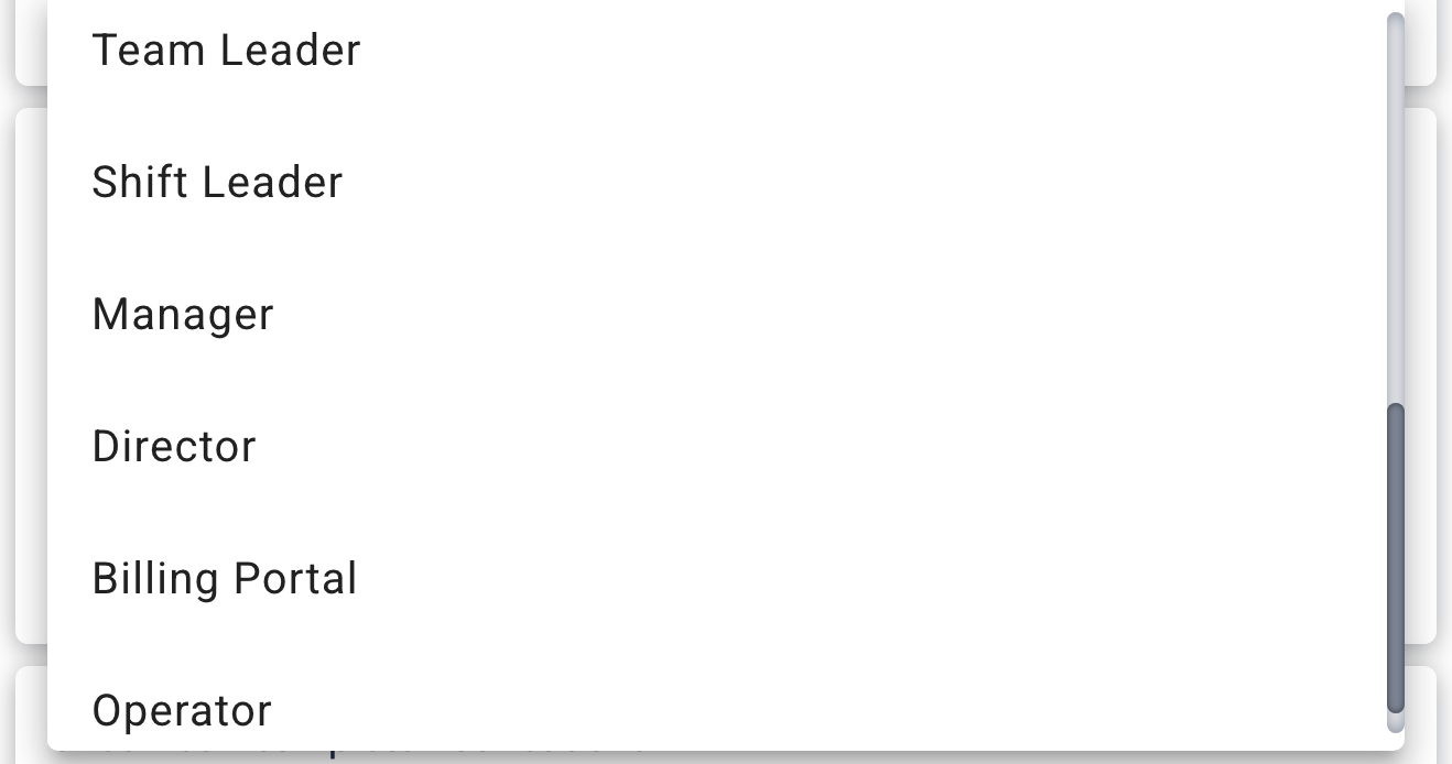 Leader Only Checklists