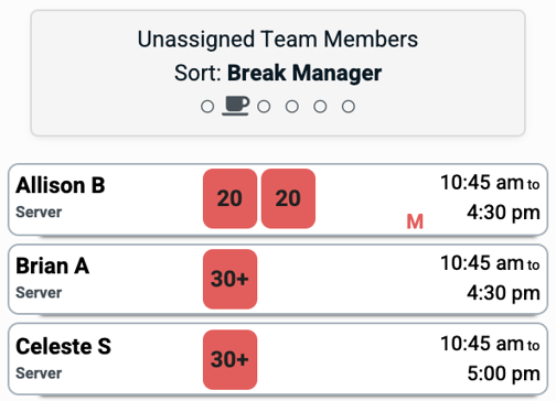 Scheduling breaks for Team Members - OneClickApp: A Break Scheduling Solution for Chick-fil-A ...